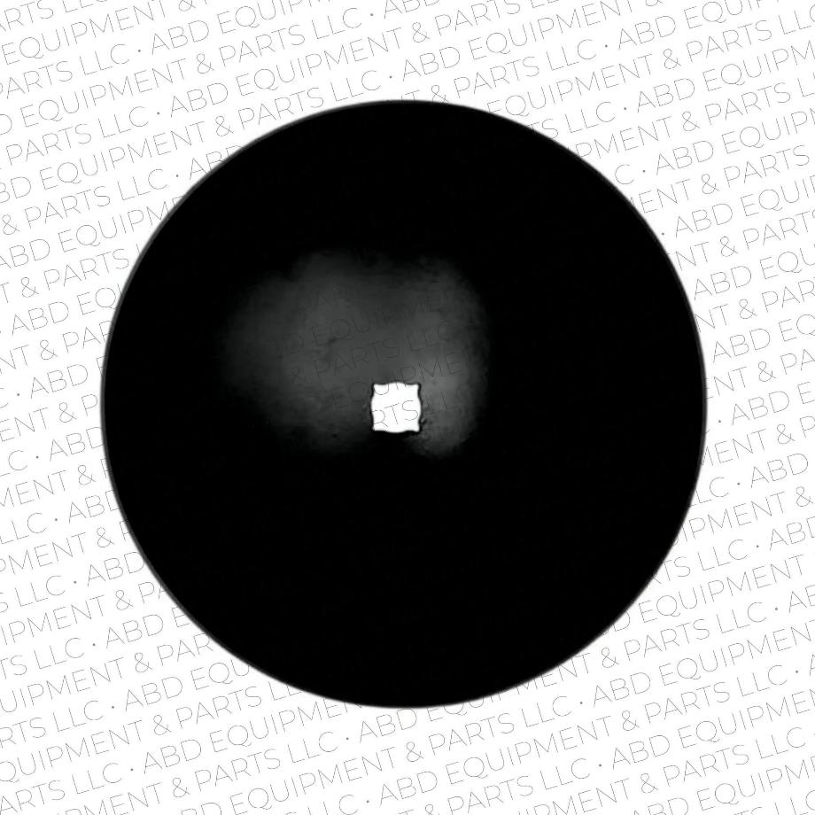 16" X 11 Gauge Plain/Smooth Disc Blade Center Hole 7/8 Sq x 1 Rnd